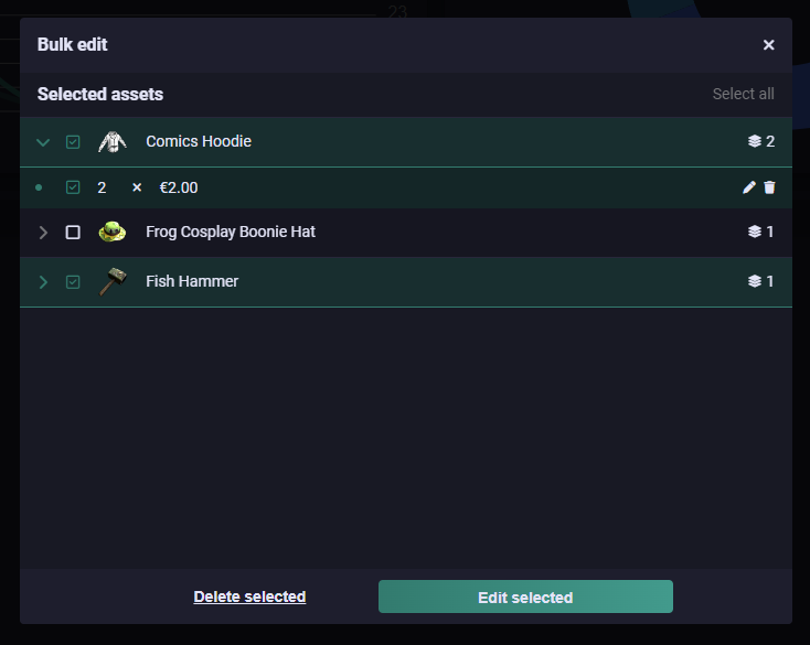 Montuga - Steam inventory value tool